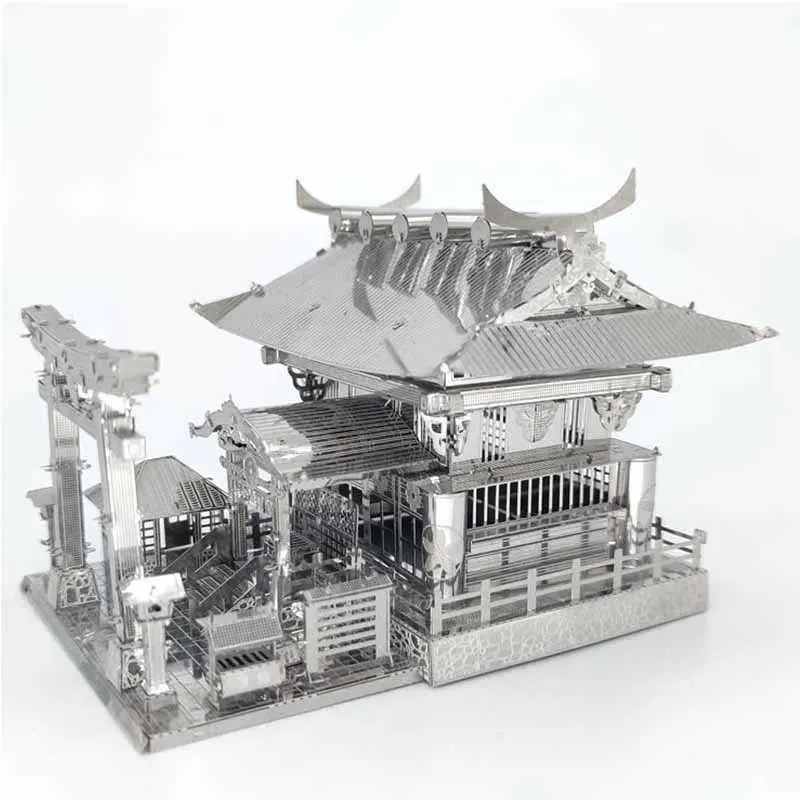 3D Metal Puzzle For Adults & Kids DIY Mosaic Kits Miniature Toys Jigs ...