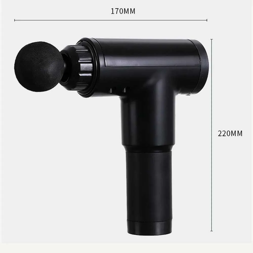 Mini Electric Fascia Muscle Massage Gun Low Noise ABS Material Model ...