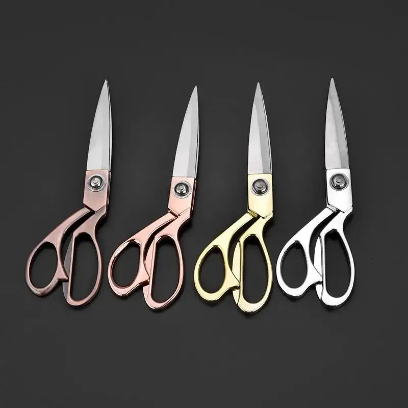 Stainless Steel Tailor Scissors Large Household Fabric Cutting Scissors ...