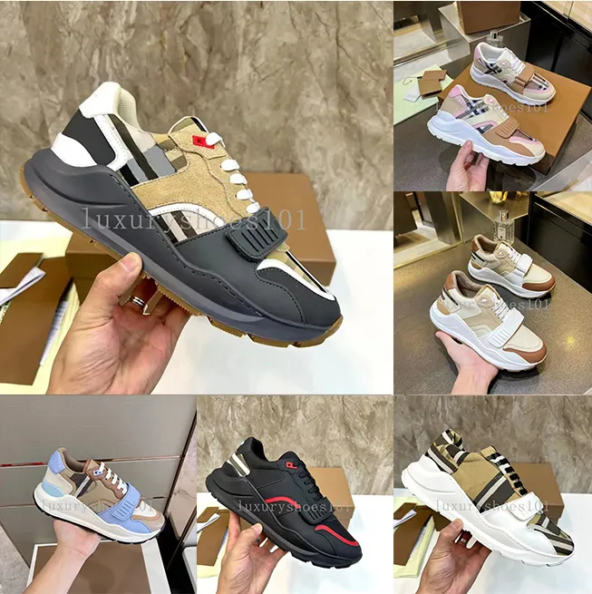 Bulk Vintage Stripe Platform Chunky Platform Sneakers For Men And Women ...