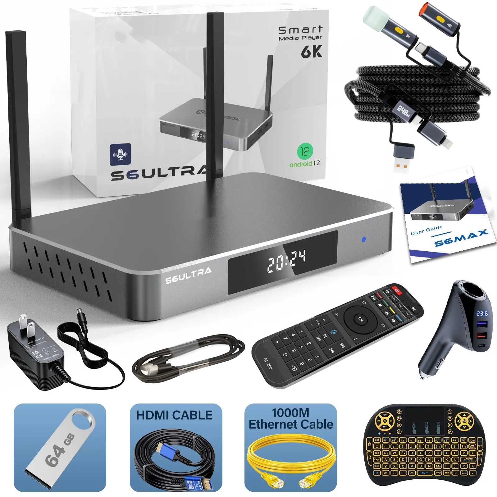 Super Box S6 Ultra Smart TV Box High Performance... From ...