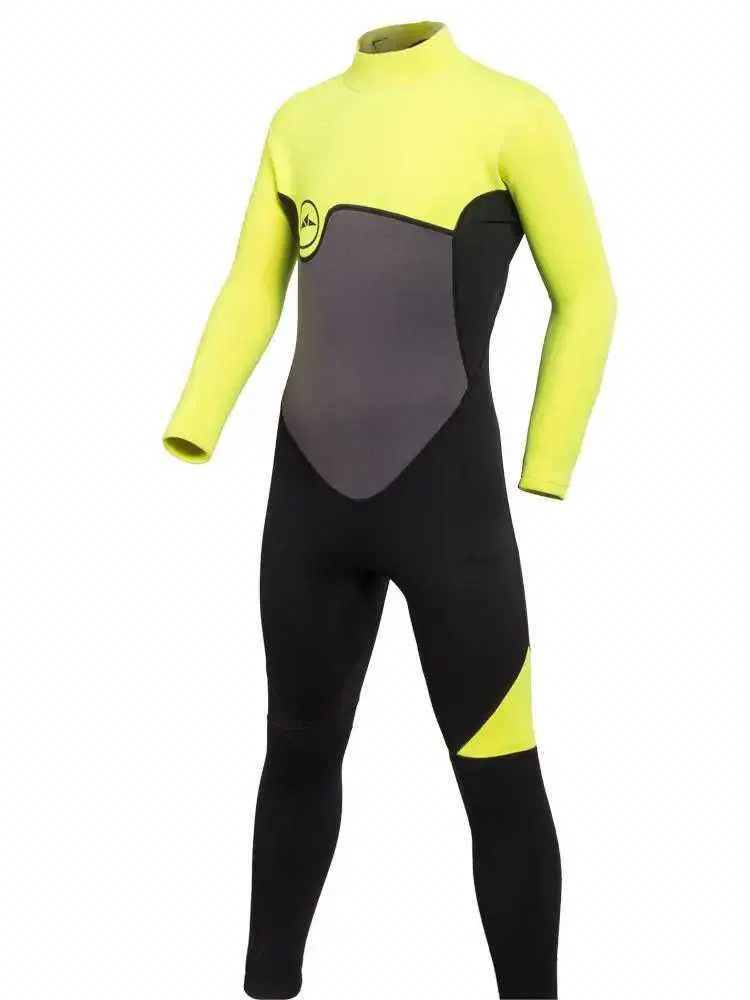 Children's One Piece Diving Suit for Boys with Cartoon Pattern, Sun ...