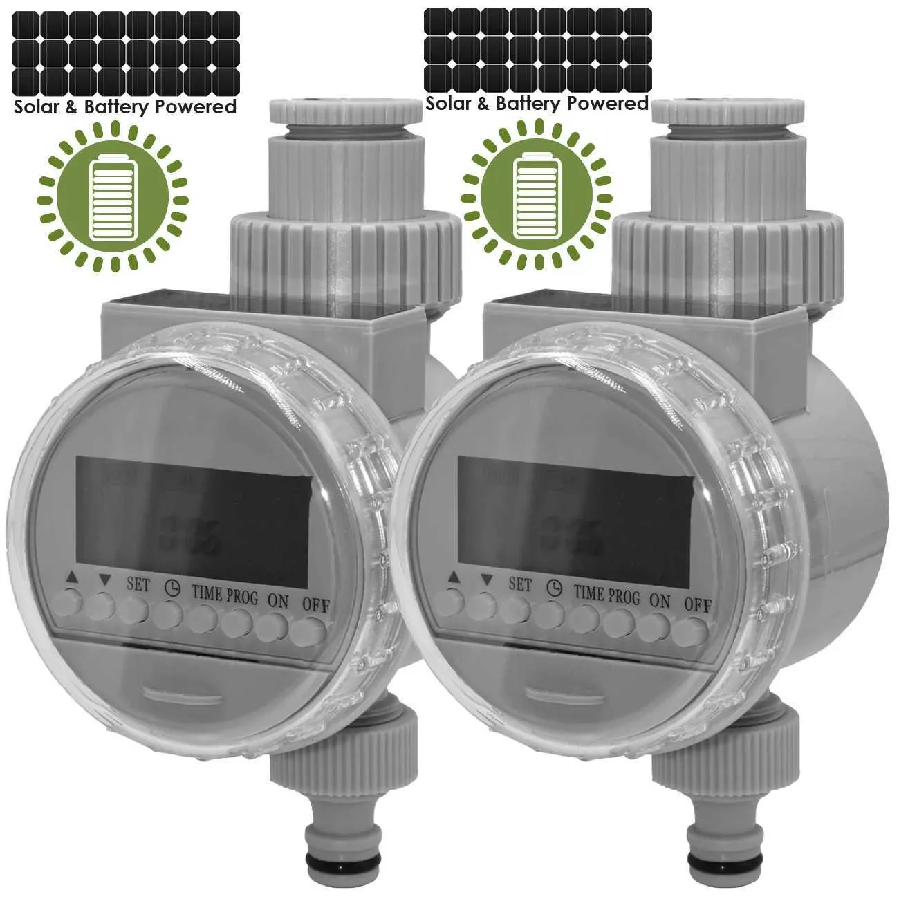 KESLA Solar Powered Drip Rain Dial Sprinkler System For Greenhouses ...