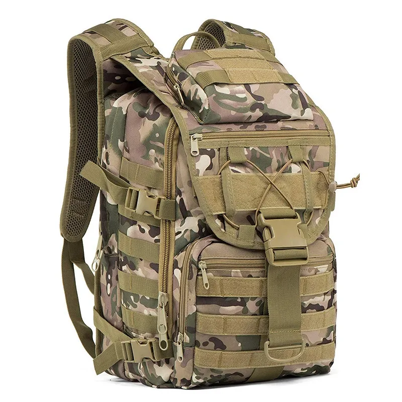 Tactical Backpack Camo 40L Military Rucksack For Hiking, Camping ...