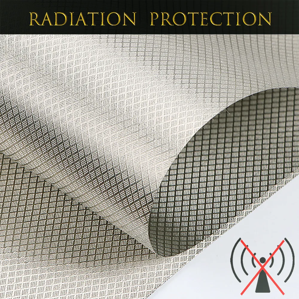 Faraday RFID Shielding Fabric EMF Protection Cloth With Copper/Nickel ...