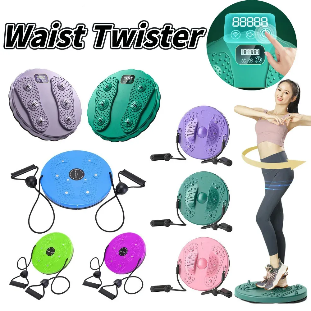 Smart Waist Twisting Machine with LCD Screen - Body Shaping, Core ...