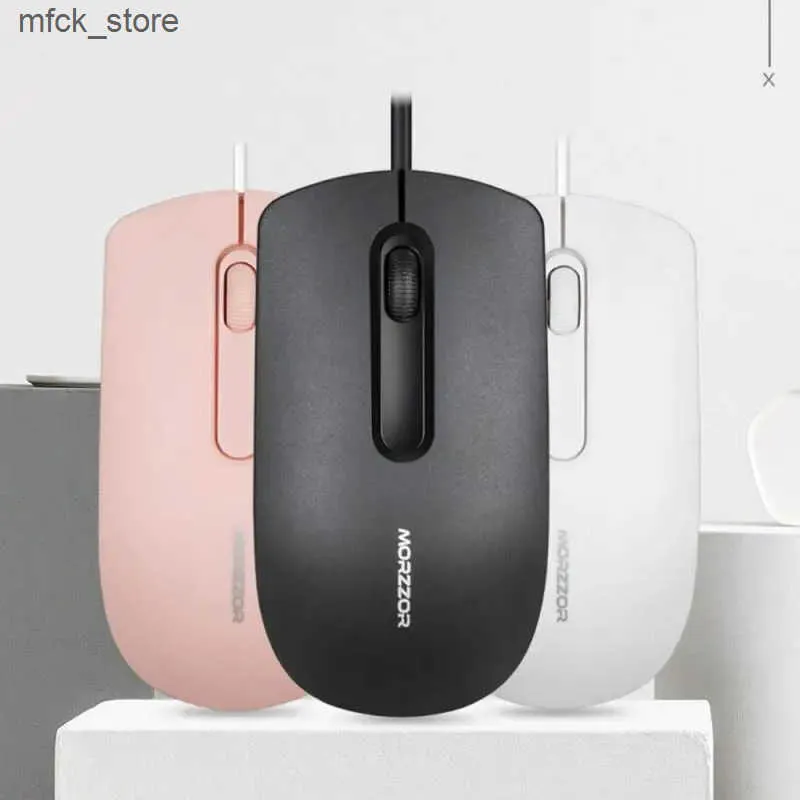 1200DPI Wired Optical Light Scroll Wheel Superlight Mouse With 120cm ...