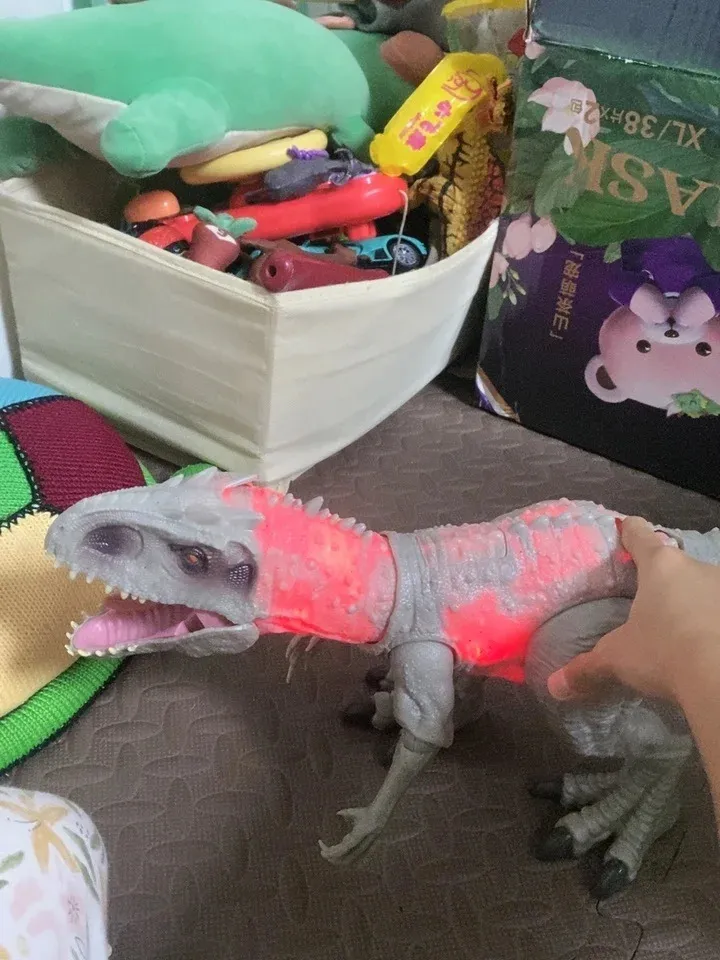 Jurassic Park Electric Indominus Rex T Rex Jurassic Park Allosaurus Toy ...