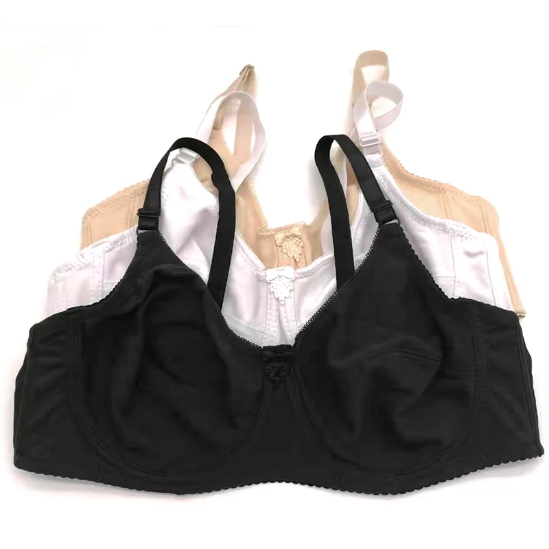 Women's Seamless Wireless Cotton Bras - Breathable, Lightweight ...