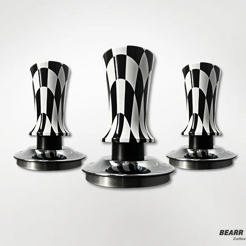 Stainless Steel Coffee Distributor Tamper - Adjustable Pressure Coffee ...