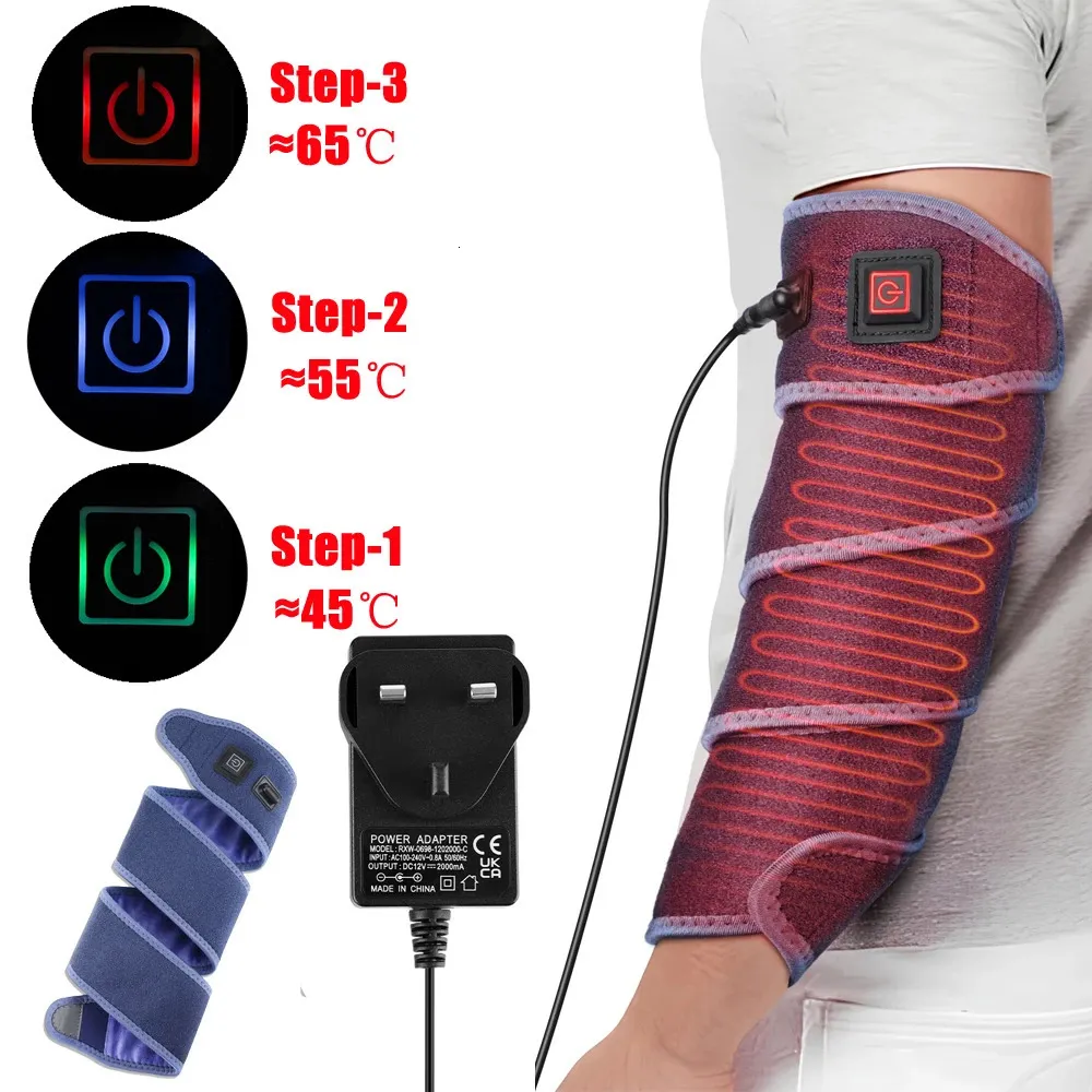 Electric Heating Pad Wrap for Hand Elbow Arm Wrist Ankle Leg Support ...