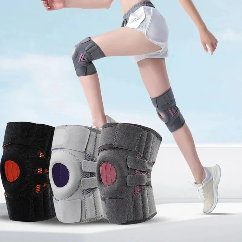 Orthopedic Knee Pad with Silicone Spring Brace Support for Joint Pain ...