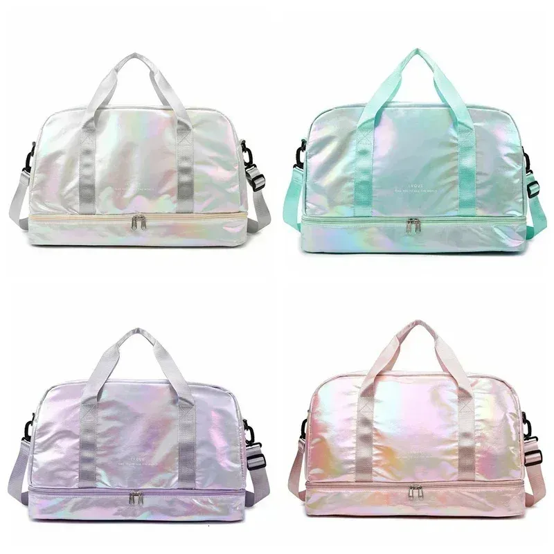Womens fitness travel bag large capacity 20-35l handbag shoulder bag ...