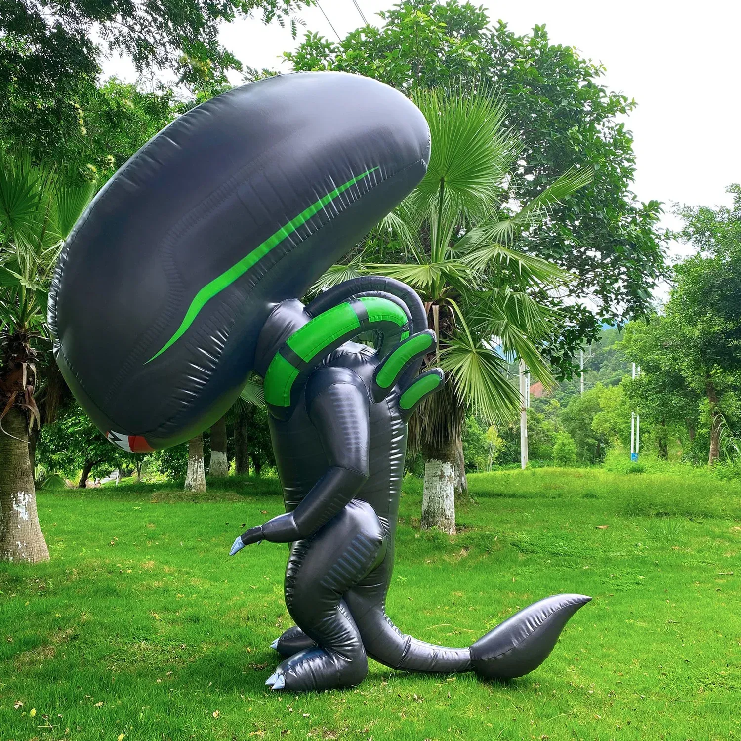 Inflatable Alien Costume Realistic Xenomorph Space... From Men ...