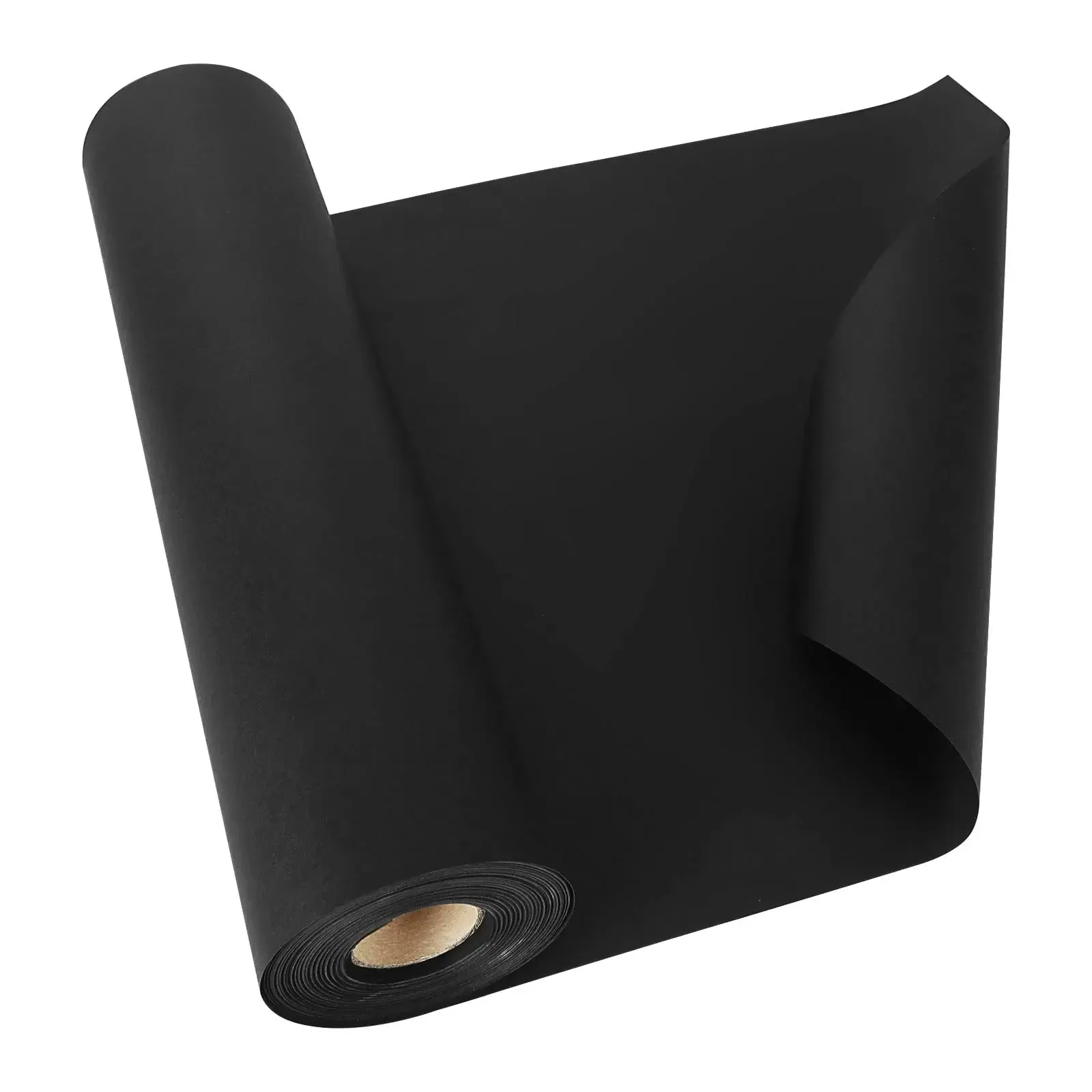 Eco Friendly Black Kraft Wrapping Paper Roll For Construction, Posters ...