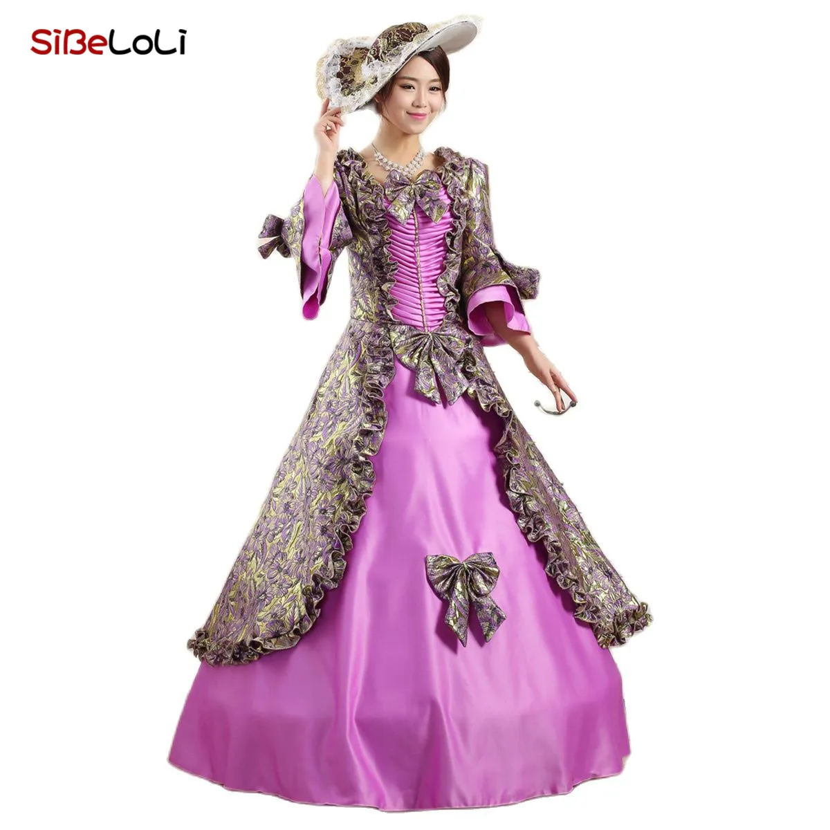 Marie Antoinette Costume: 17th Century Baroque Masquerade Ball Gown ...