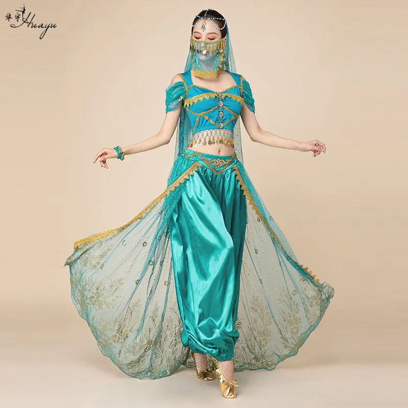 Aladdin Princess Jasmine Belly Dance Costume Exotic... From Uledemode ...