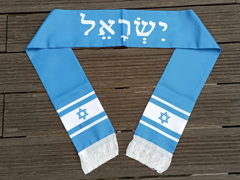 Custom Knitted Double-Sided Scarf - 15x150cm - Soft Satin Feel, Vibrant ...