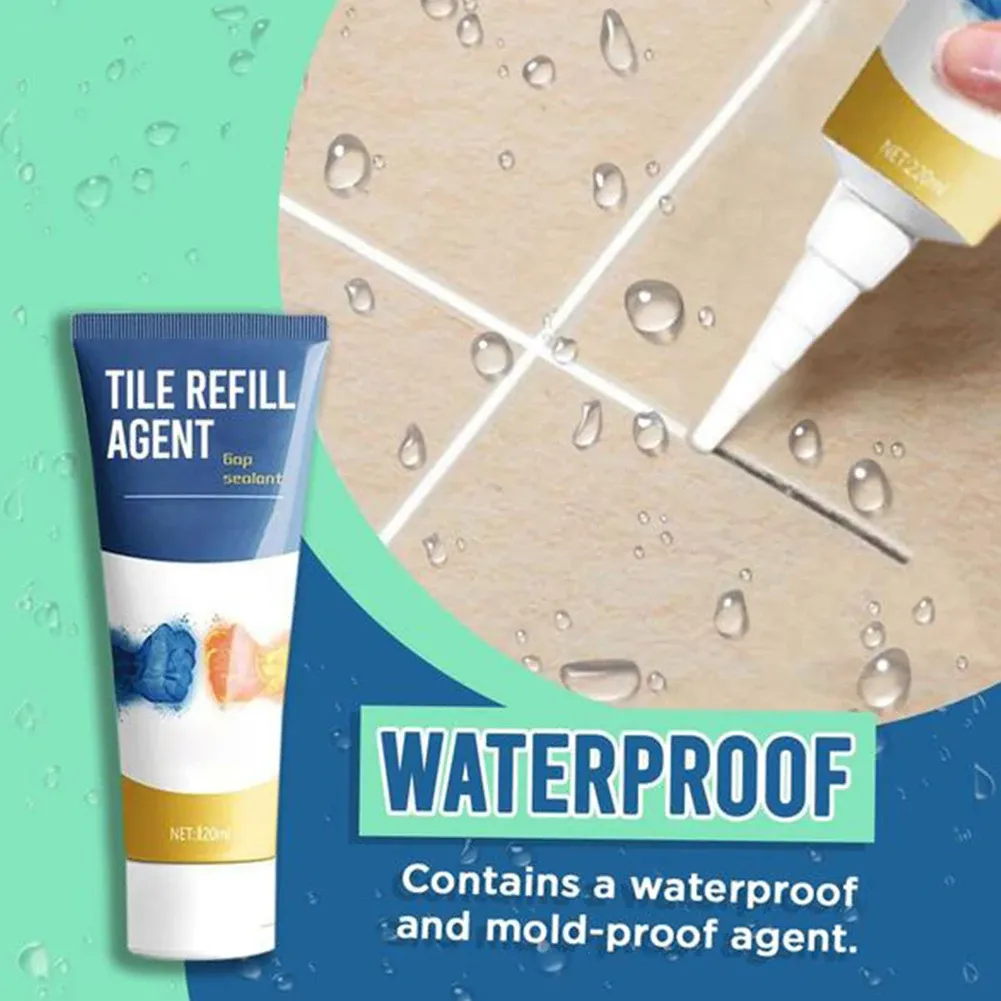 20/120ml Tile Gap Repair & Waterproofing Agent - Grout Sealer, Ceramic ...