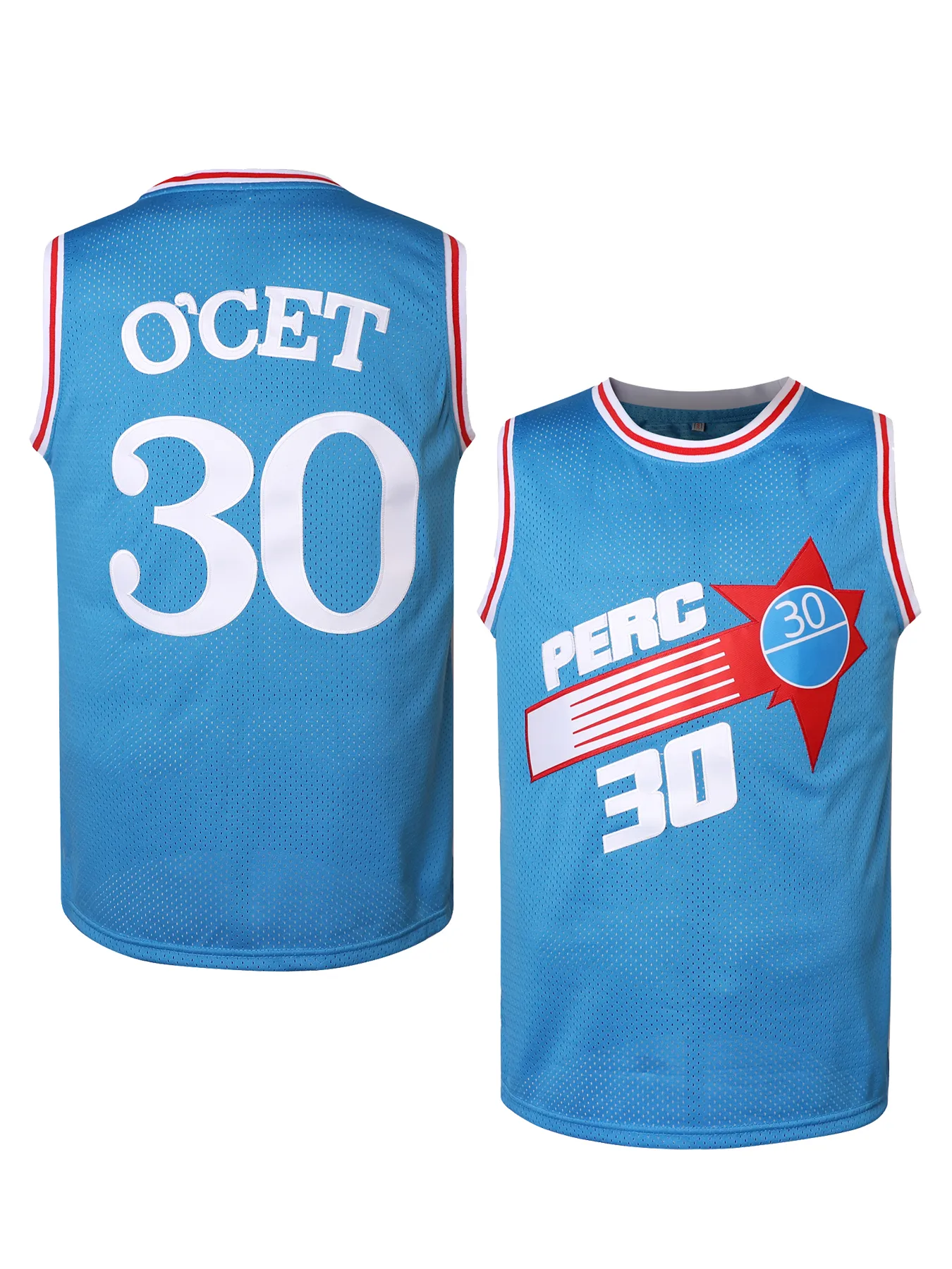 Men's 30 Basketball Jerseys Double Stitched Personalized Name Number ...