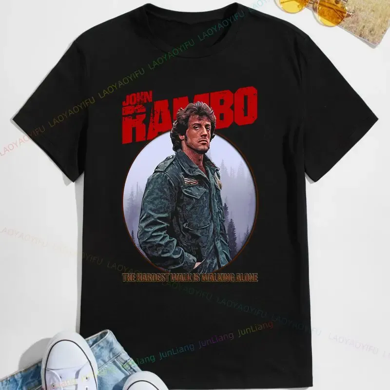 Wholesale John Rambo Vietnam War Veteran Soldier Team Arcorado Boss T ...