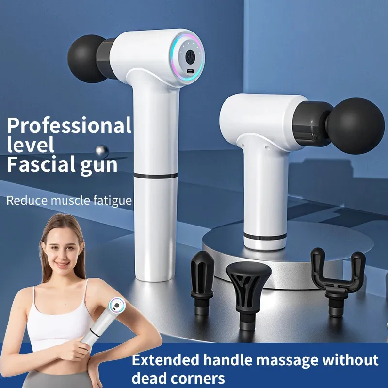Electric Portable Full Body Fascia Massage Gun with High-frequency ...