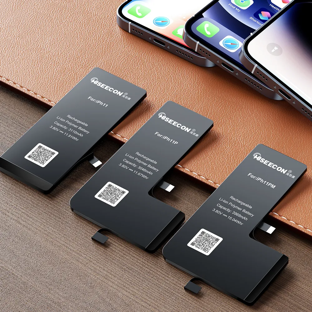 Hiseecon IPhone Battery Replacement 3600mAh Li Ion Polymer, Original ...