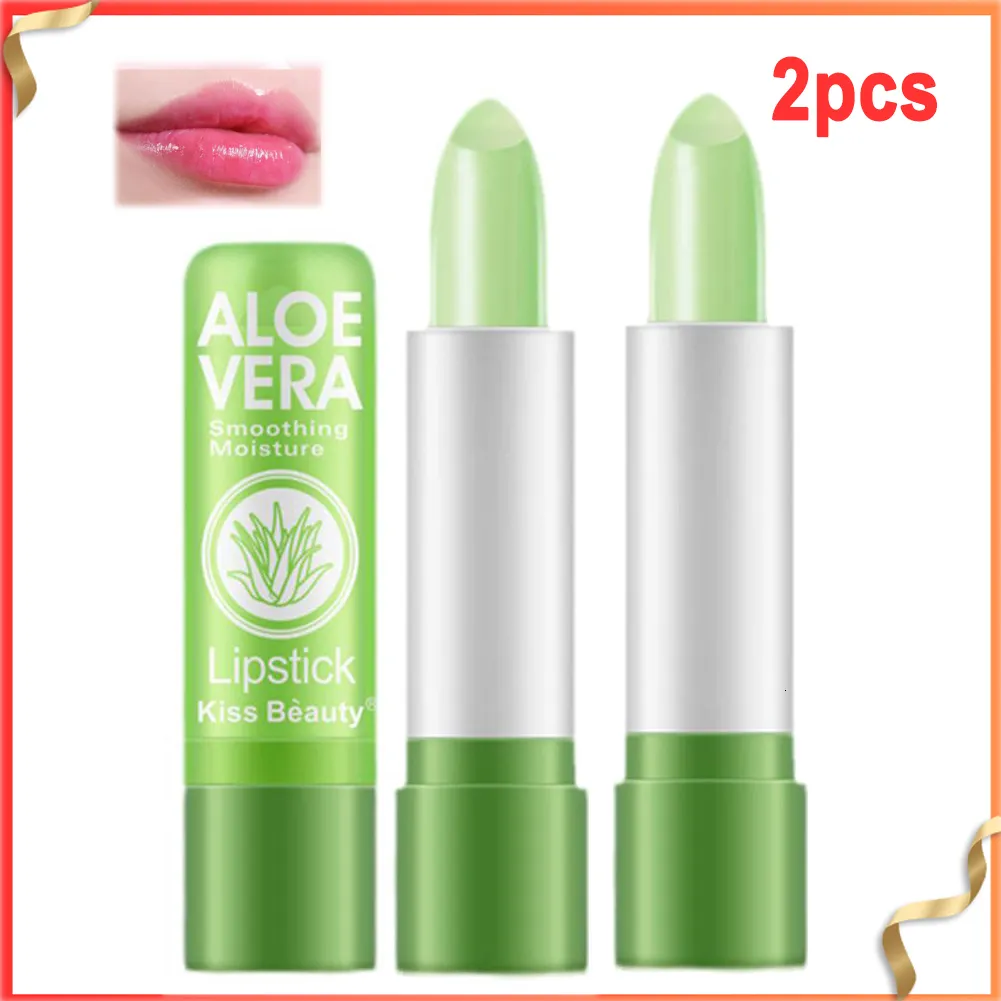 Vera Color Changing Aloe Aloe Vera Lipstick Long Lasting Moisturizing ...