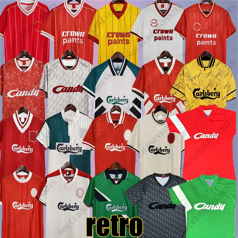 Vintage BalGLISH Soccer Jerseys Gerrard 2005 Smicer Alonso 10 11 ...
