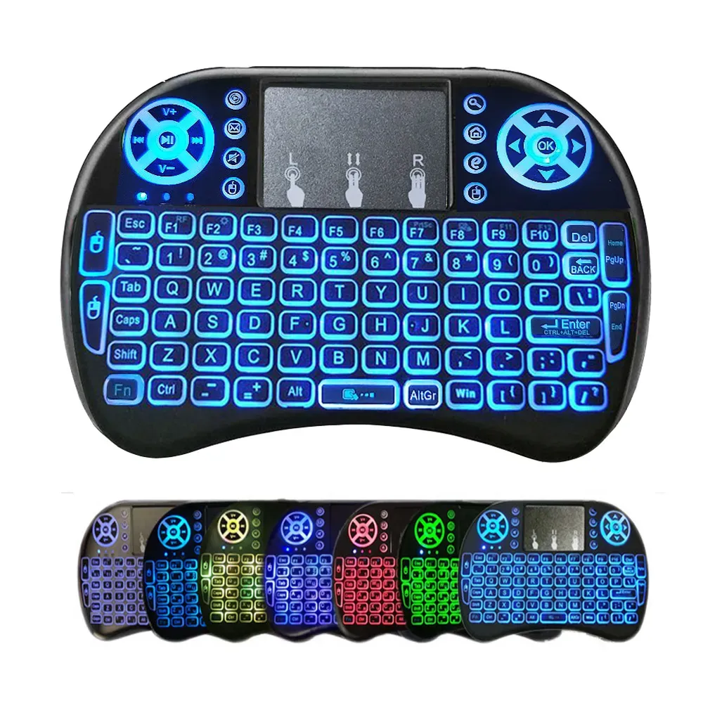 LED Backlit Portable Air Remote Keyboard And Mouse... From ...