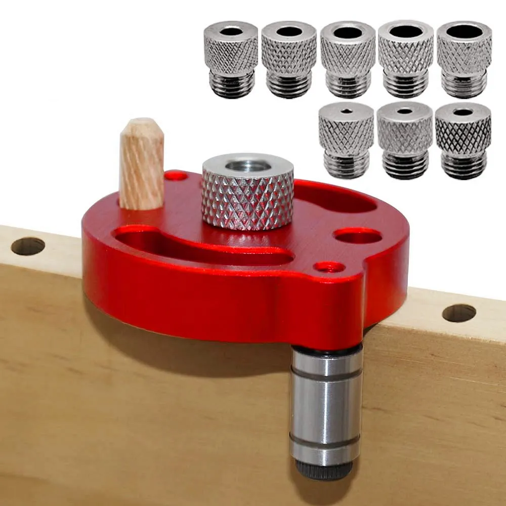 3-10mm Dowel Jig Kit: Self Centering Drill Guide for Precise ...