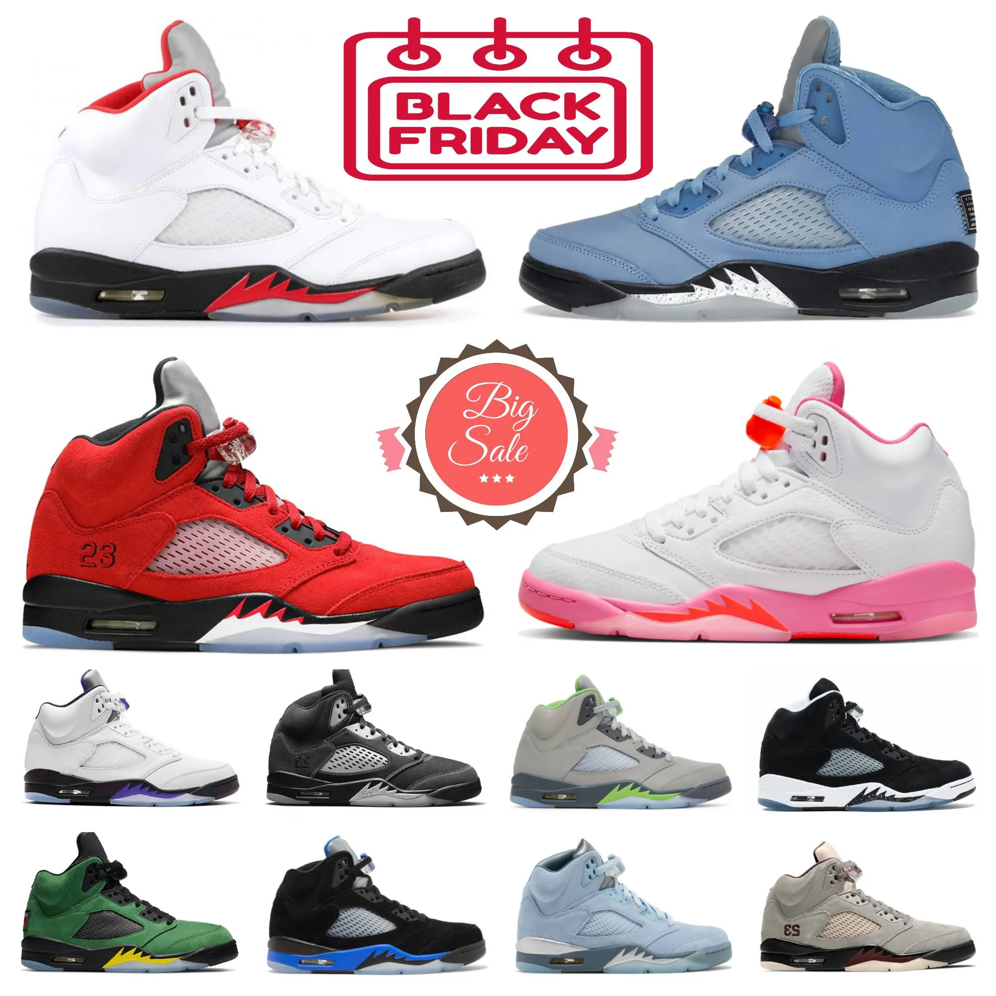 Bulk Midnight Navy 5s Top 5 Basketball Shoes With Box Plaid Satin Bred ...