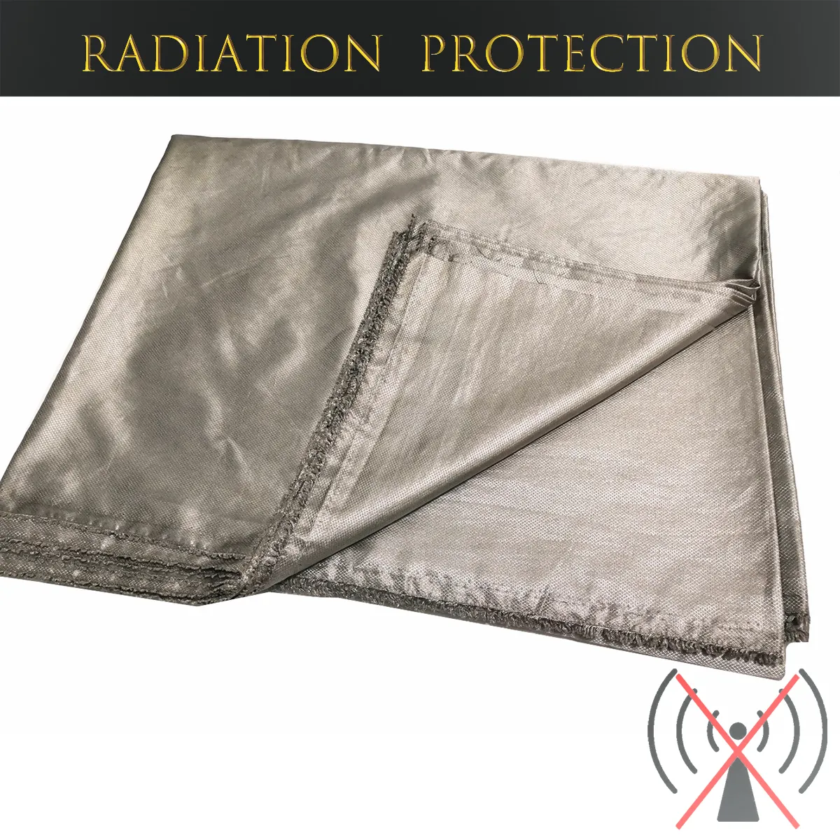 Soft Plaid Pure Silver Fiber Scotchgard Fabric Water Shield For Body ...