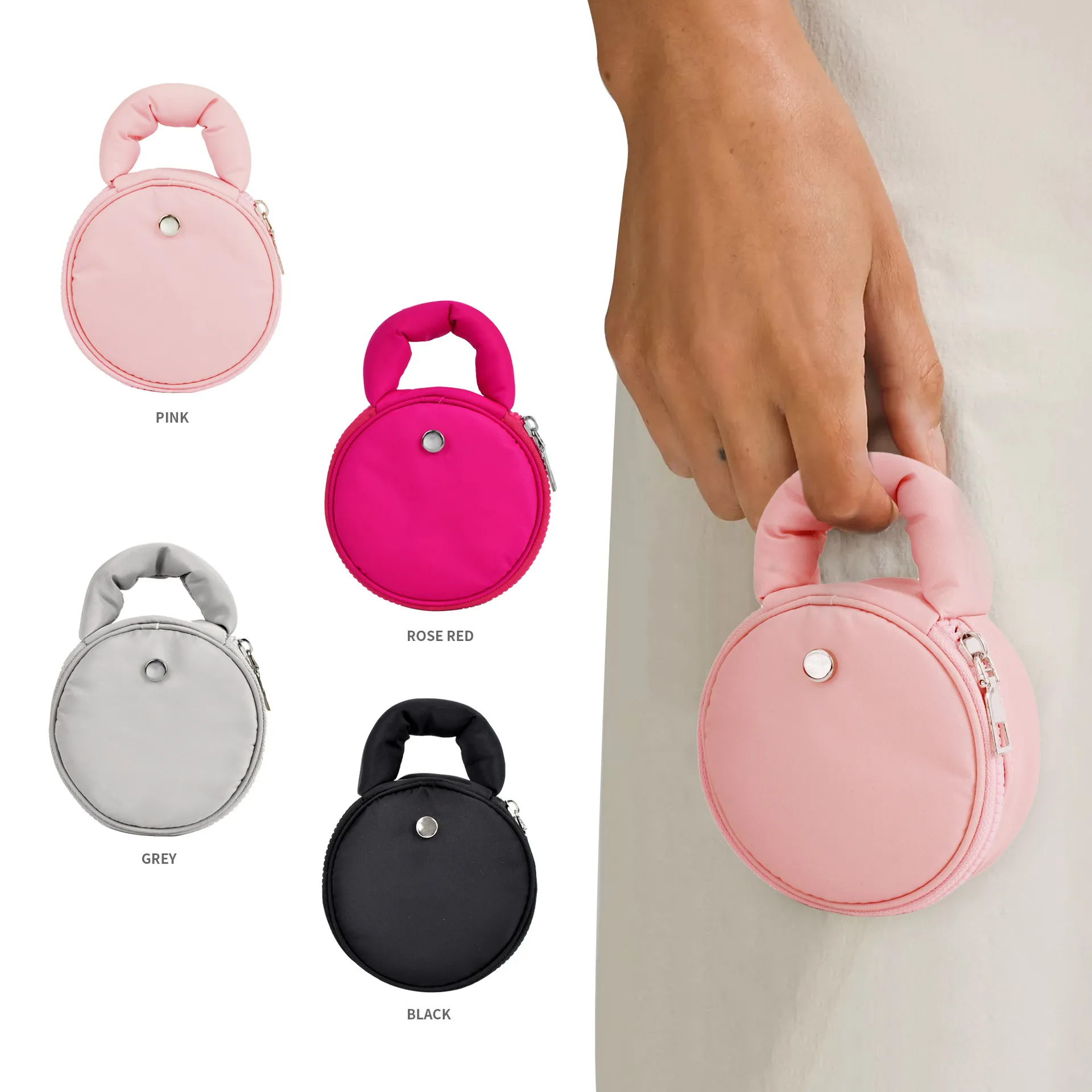 Designer Japanese Simple Small Round Bag: 2025S Women's Fashion Niche ...