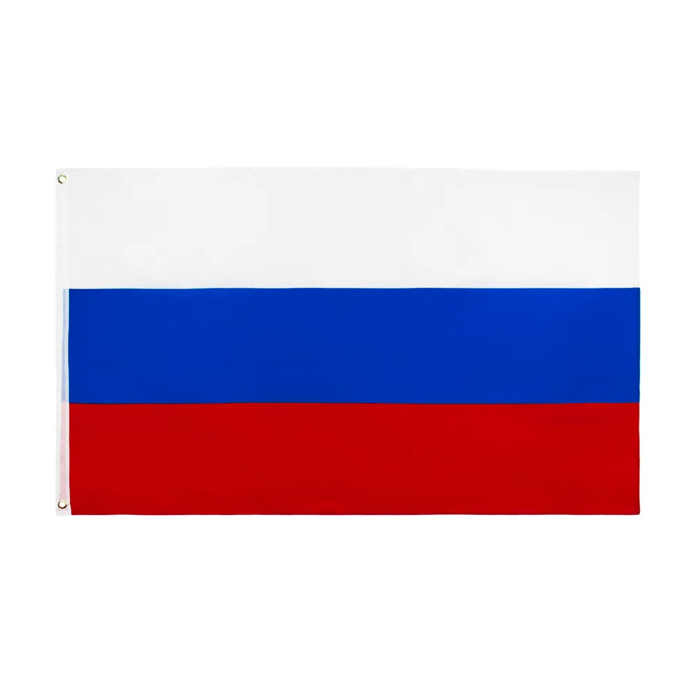 Chechnya Flag 90x150cm Woven Polyester National Banner With White, Blue ...