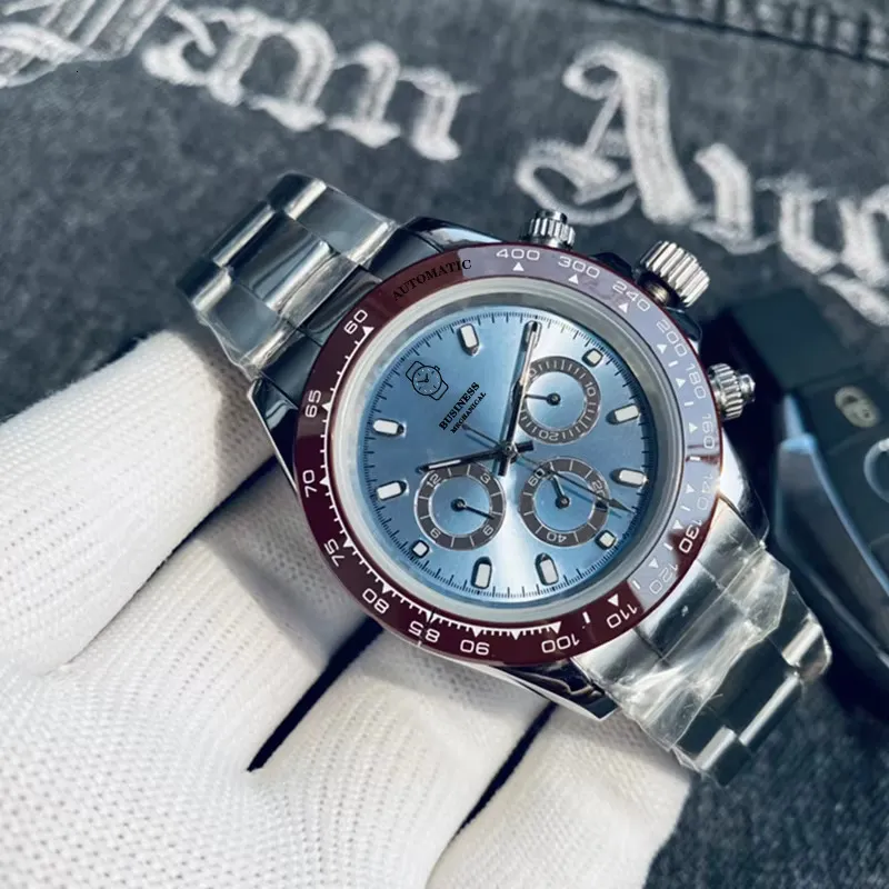 Wholesale Mens Chronograph Watch 7750 Movement Automatic Mechanical ...