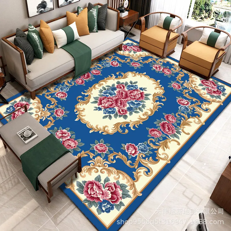 A817 Charming Eastern Design Sectional Sofa With Floor Covering Coffee ...