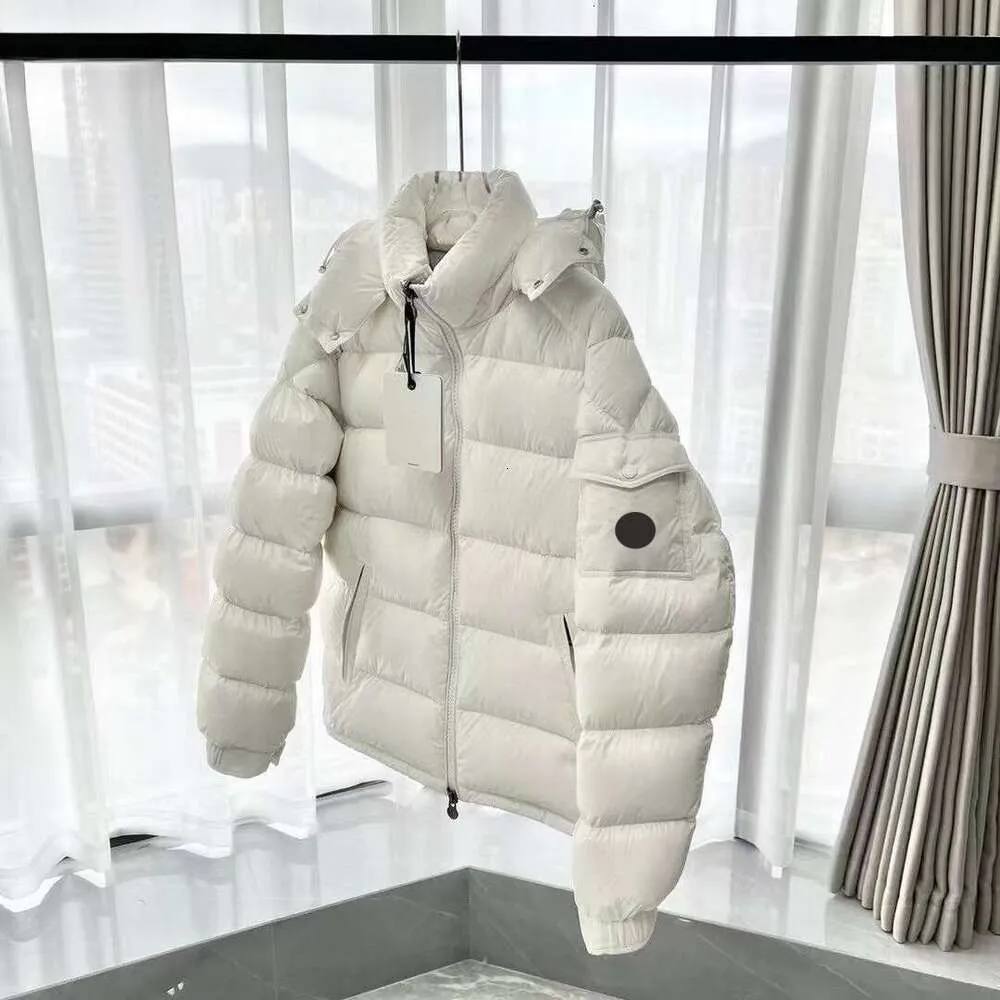 Moncleezy Men's Designer Puffer Designer Puffer Jacket Hooded Warm Coat ...
