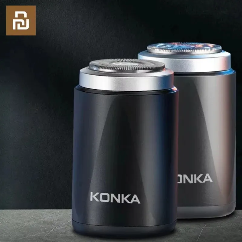 KONKA Mini Portable mens shaver trimmer - Waterproof, Rechargeable ...