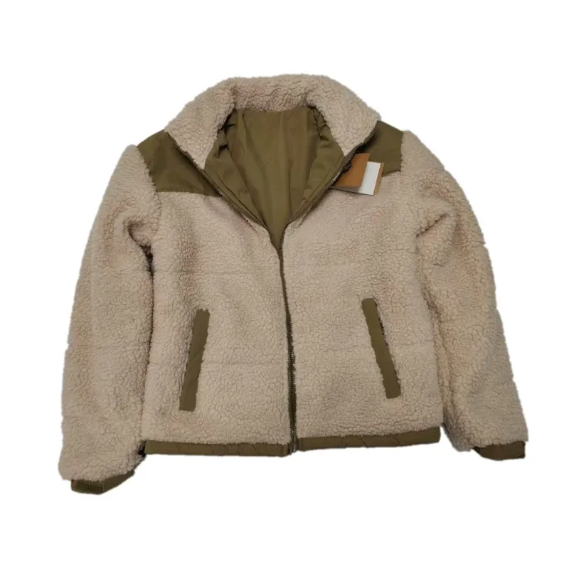 Womens Fleece Jacket Faux Shearling Lambswool Coat... From Palmangels99 ...