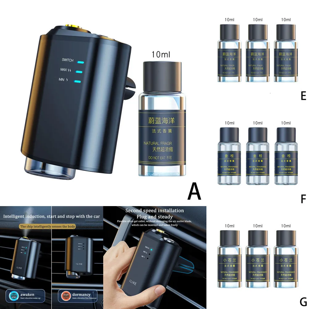 New Electric Auto Diffuser Aroma Vent Humidifier Mist Essence Oil ...