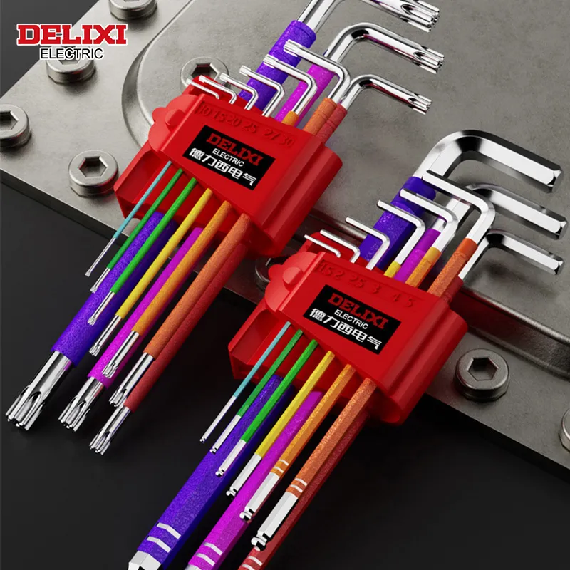 DELIXI Electric Allen Tekton Allen Wrench Set With High Temperature ...