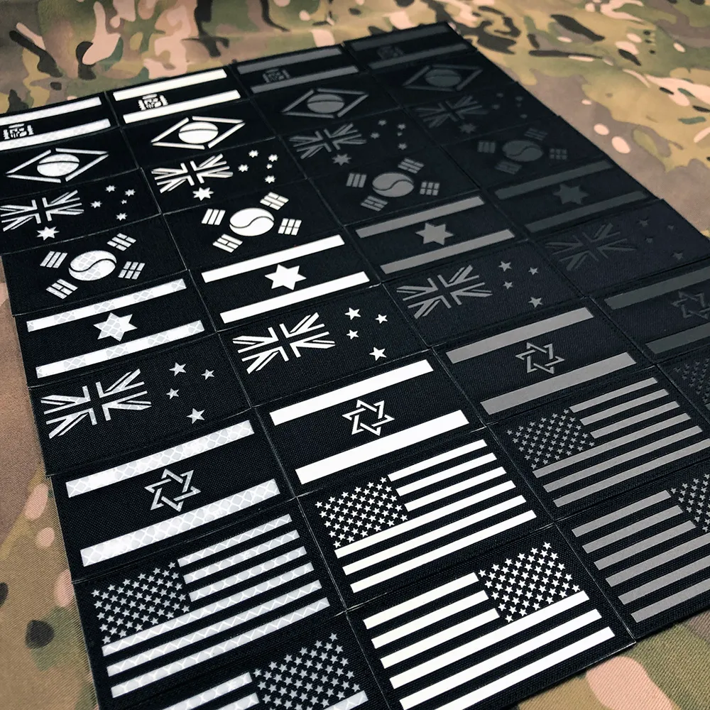 Laser Black Cut IR IFF Infrared Reflection Luminous USA Israel ...