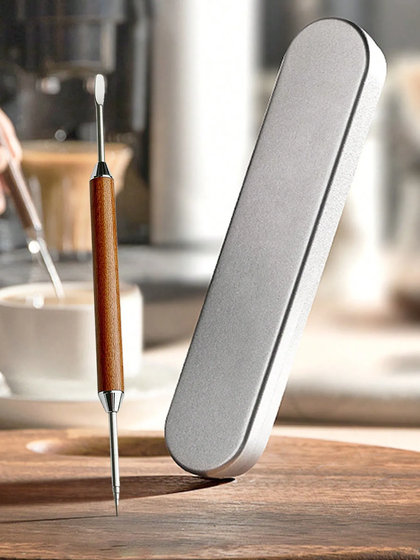 Premium Coffee Art Tools Set - Stainless Steel Latte Pen & Spatula for ...