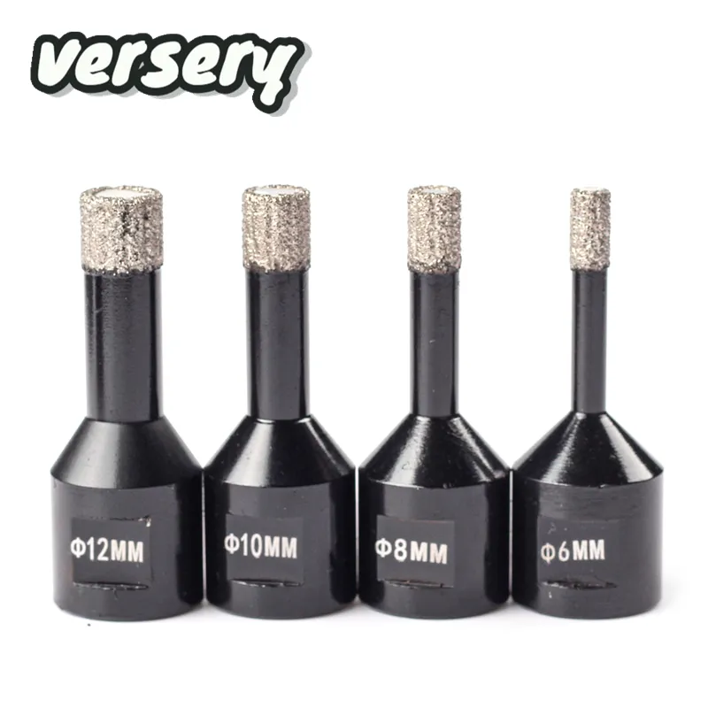 Premium Diamond Tile Drill Bit Set - 6-12mm M14 Thread - For Granite ...
