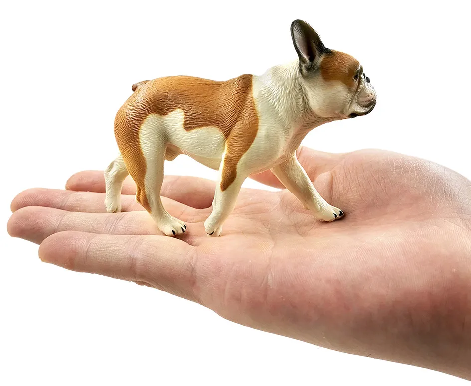 Charming Bulldog Figurine - Antique Style Dog Decor, Miniature Fairy ...