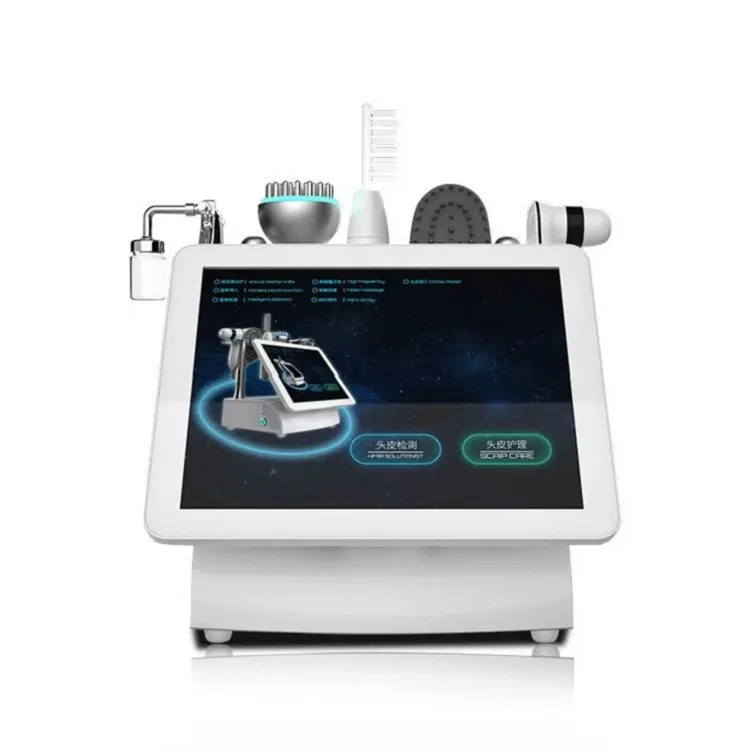 High Frequency Scalp Massage/Hair Scalp Analyzer For Salon Hair Care ...