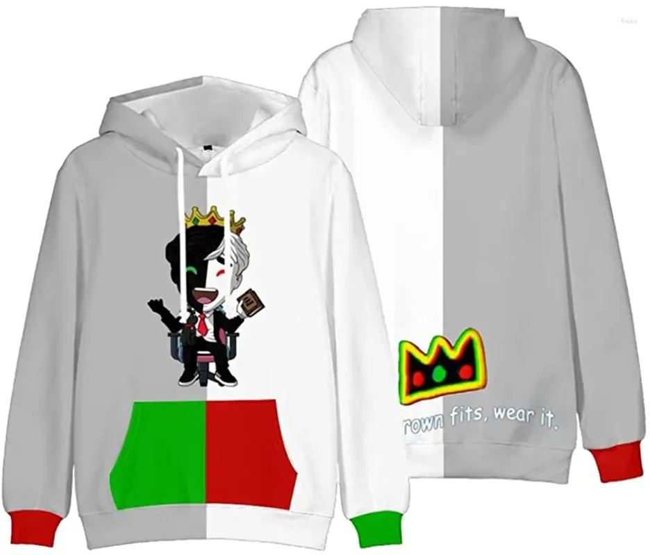 Ranboo Merch SMP 3D Rasta Tracksuit Hoodie For Men And Women Harajuku ...