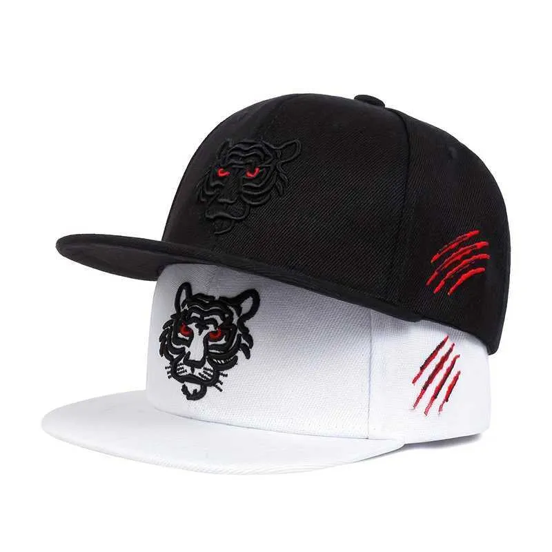 Children's Tiger Embroidery Baseball Cap Hiphop Hat Sprand Summer ...