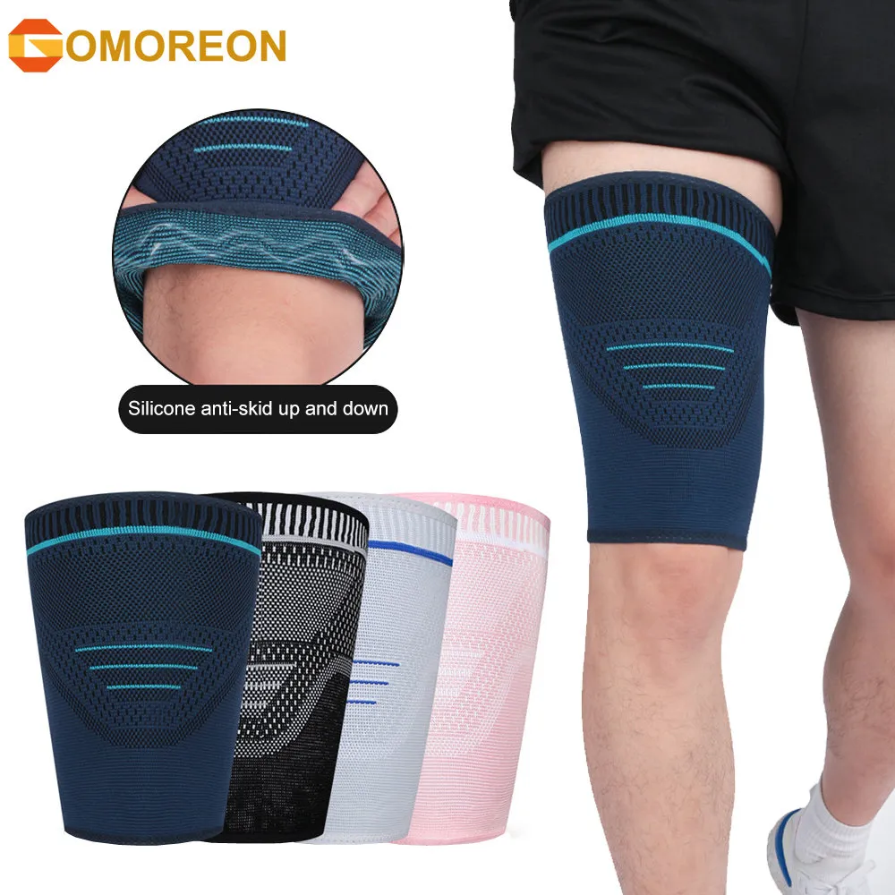 Thigh Compression Sleeve For Muscle Support Hamstring And Quad Pain ...